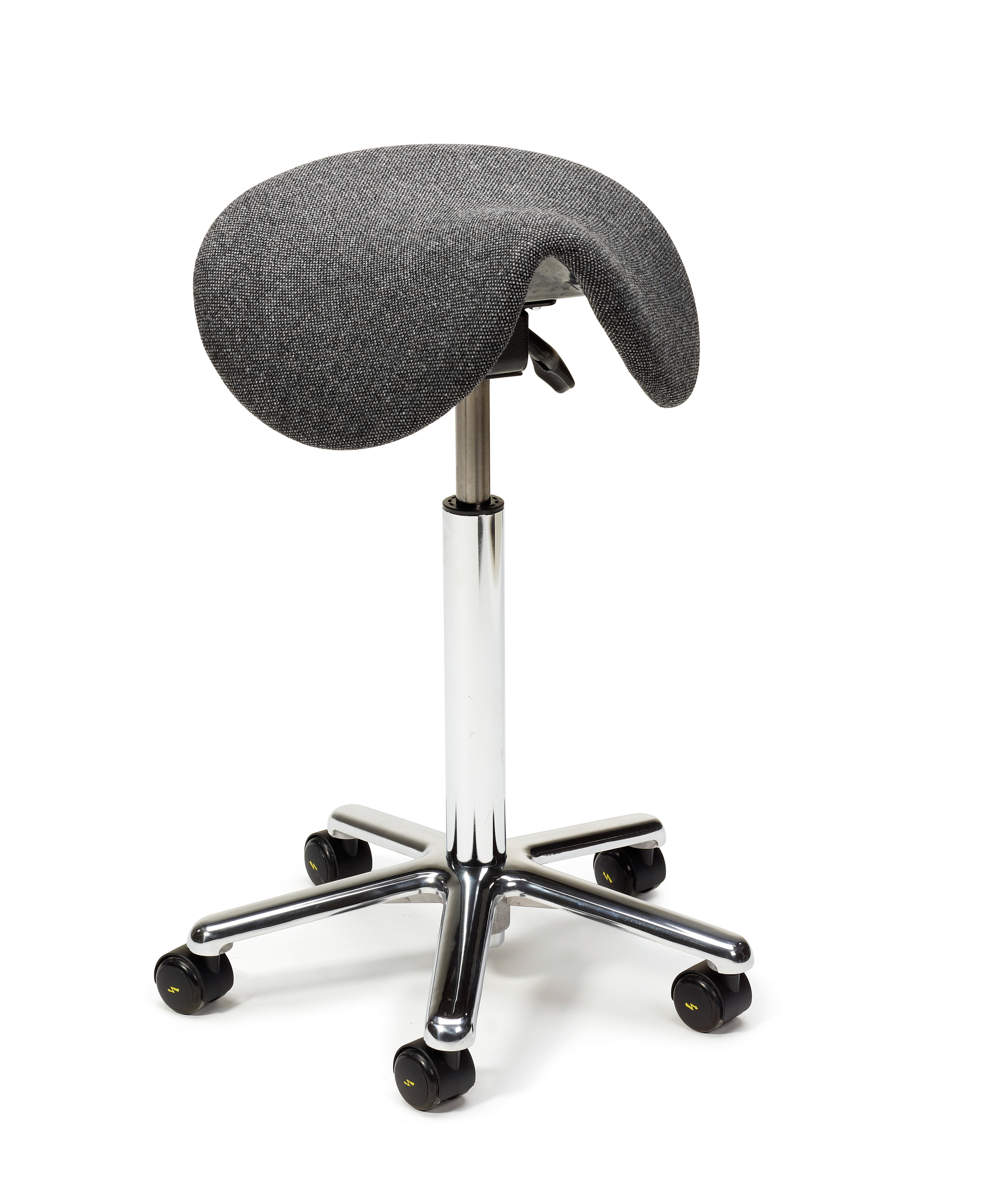 Sadelstol grå ESD | Treston